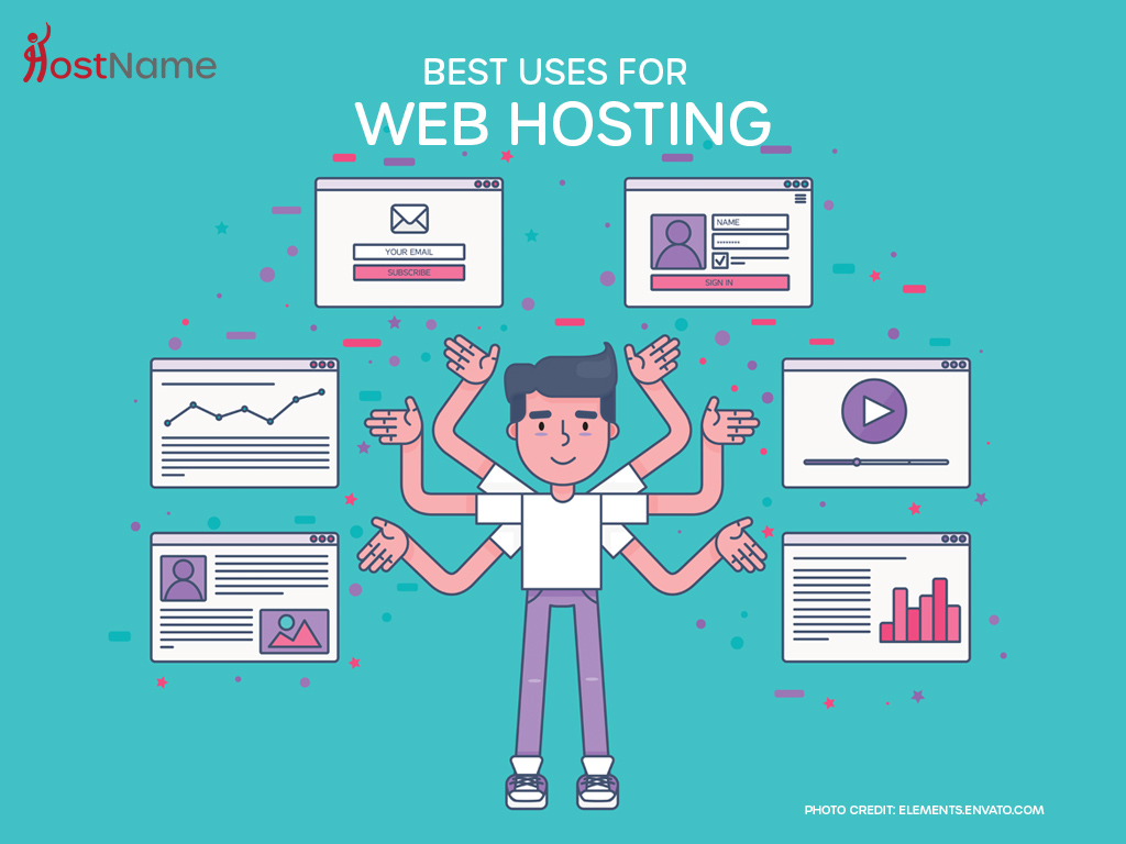 Top 6 Uses For Web Hosting Services - Monsterhost